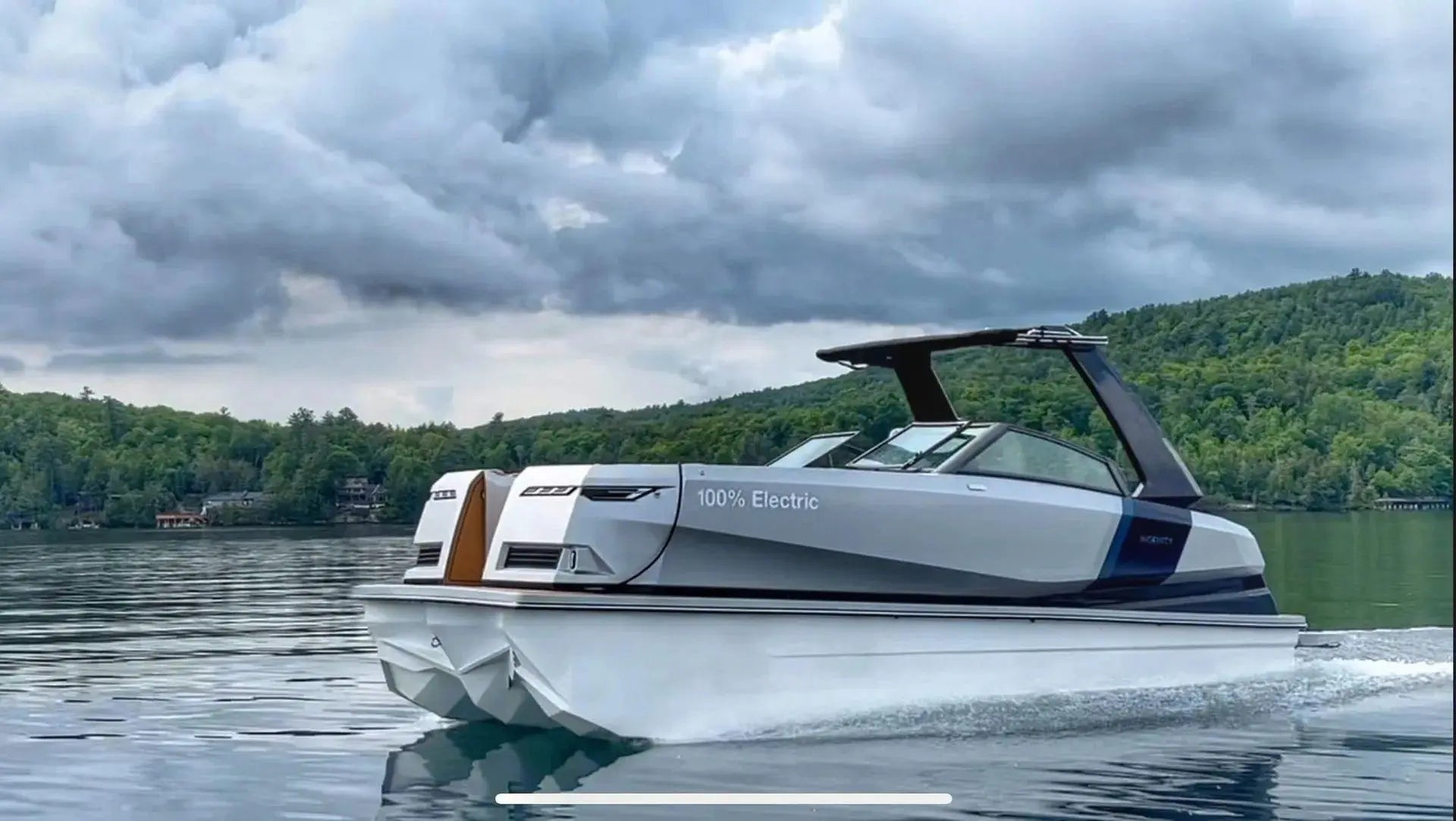 Electric Deck Boats - Charged Marine