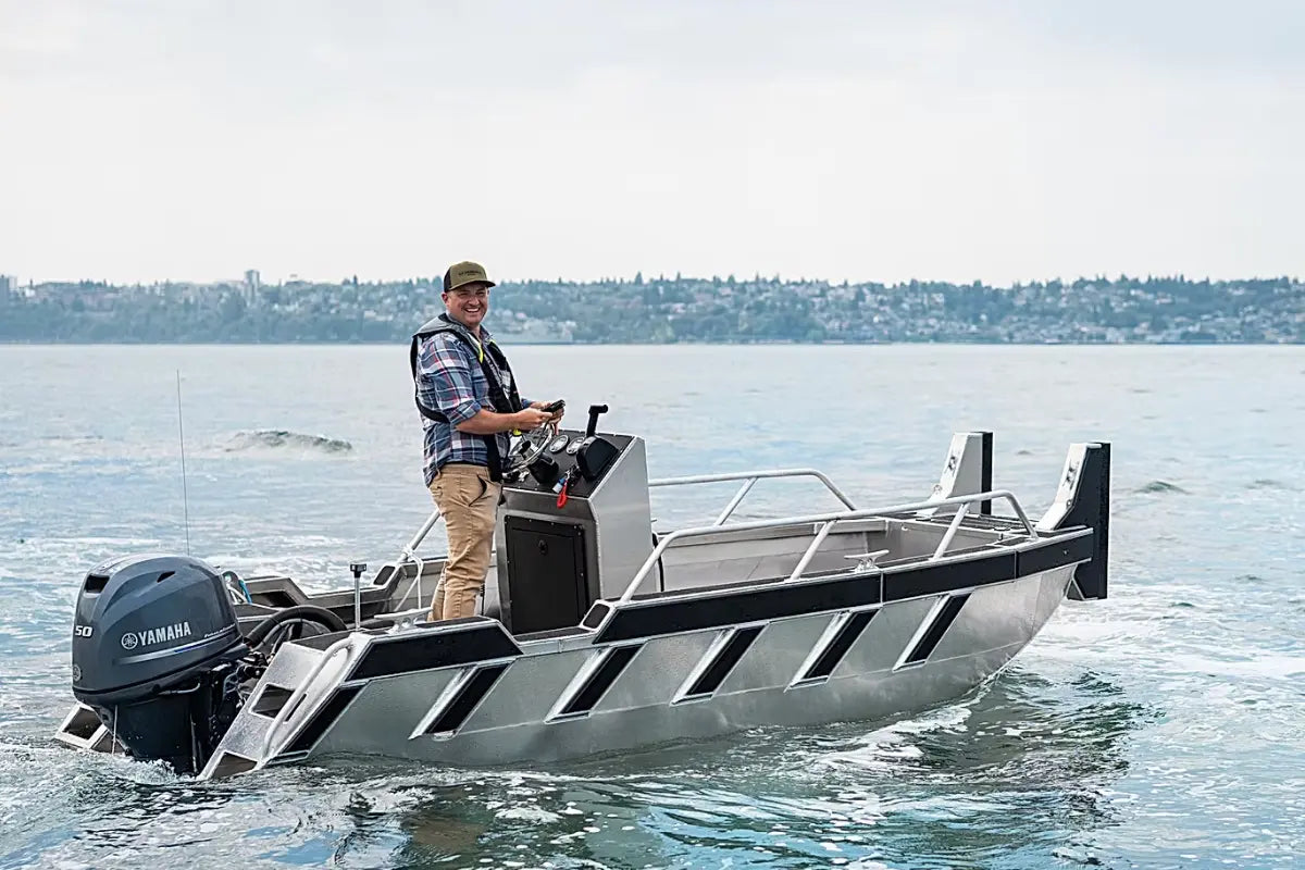 Silverback Marine SuperCub 16 Electric Workboat - Charged Marine